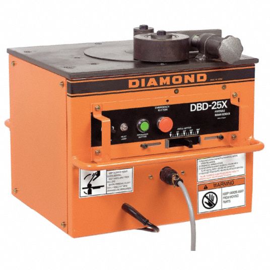 BN PRODUCTS USA, #7 Max. Bend Size, 180° Max. Bending Angle, Rebar ...