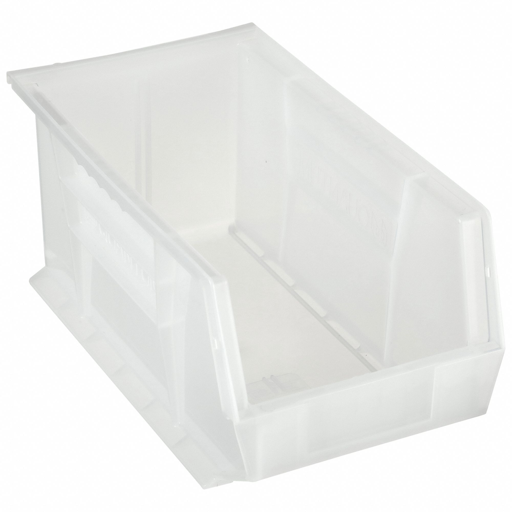 QUANTUM STORAGE SYSTEMS, 8 1/4 in x 14 3/4 in x 7 in, Clear, Hang and ...