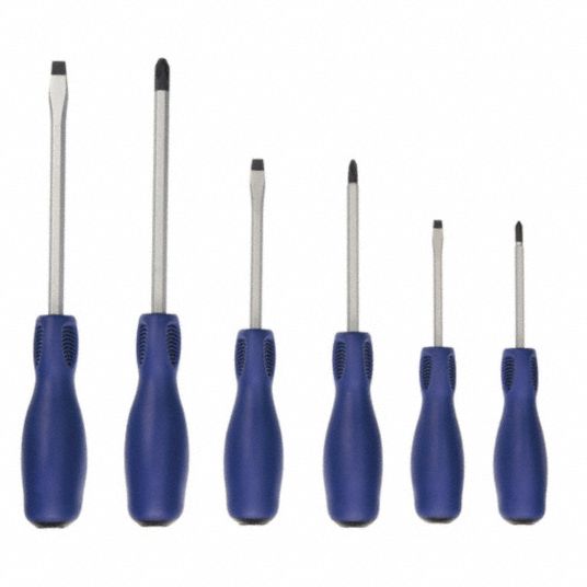 Demolition Screwdriver Set, Assorted, Number of Pieces 6 - Grainger