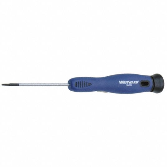 WESTWARD Precision Screwdriver, Tip Size T5, Torx(R), Overall Length 6 ...