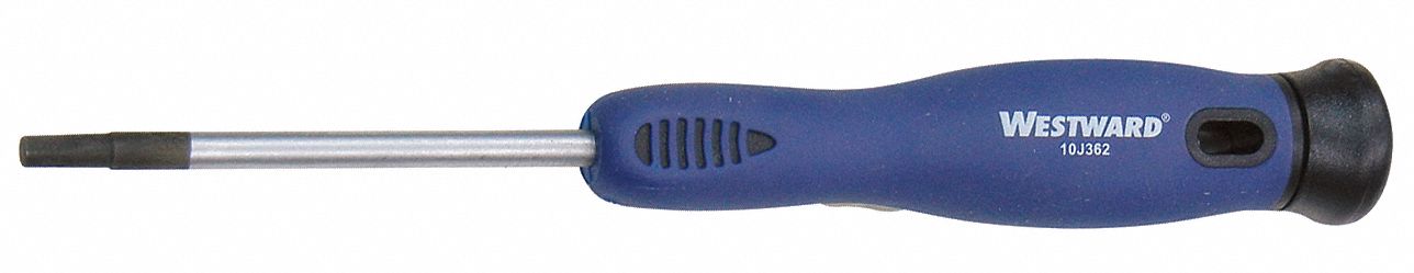 WESTWARD, 1/16 in Tip Size, 6 in Overall Lg, Precision Hex Screwdriver ...