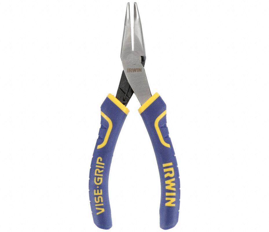 IRWIN Pinzas Largas de Punta Curva Curva 5" Acero Multicolor - 10J887 ...