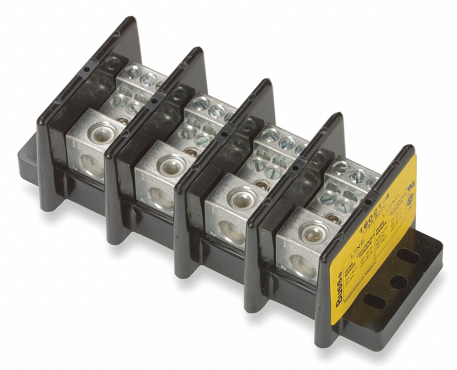 BUSSMANN POWER DISTRIBUTION BLOCK - Power Distribution Blocks - BUS16021-4 | 16021-4 - Grainger ...