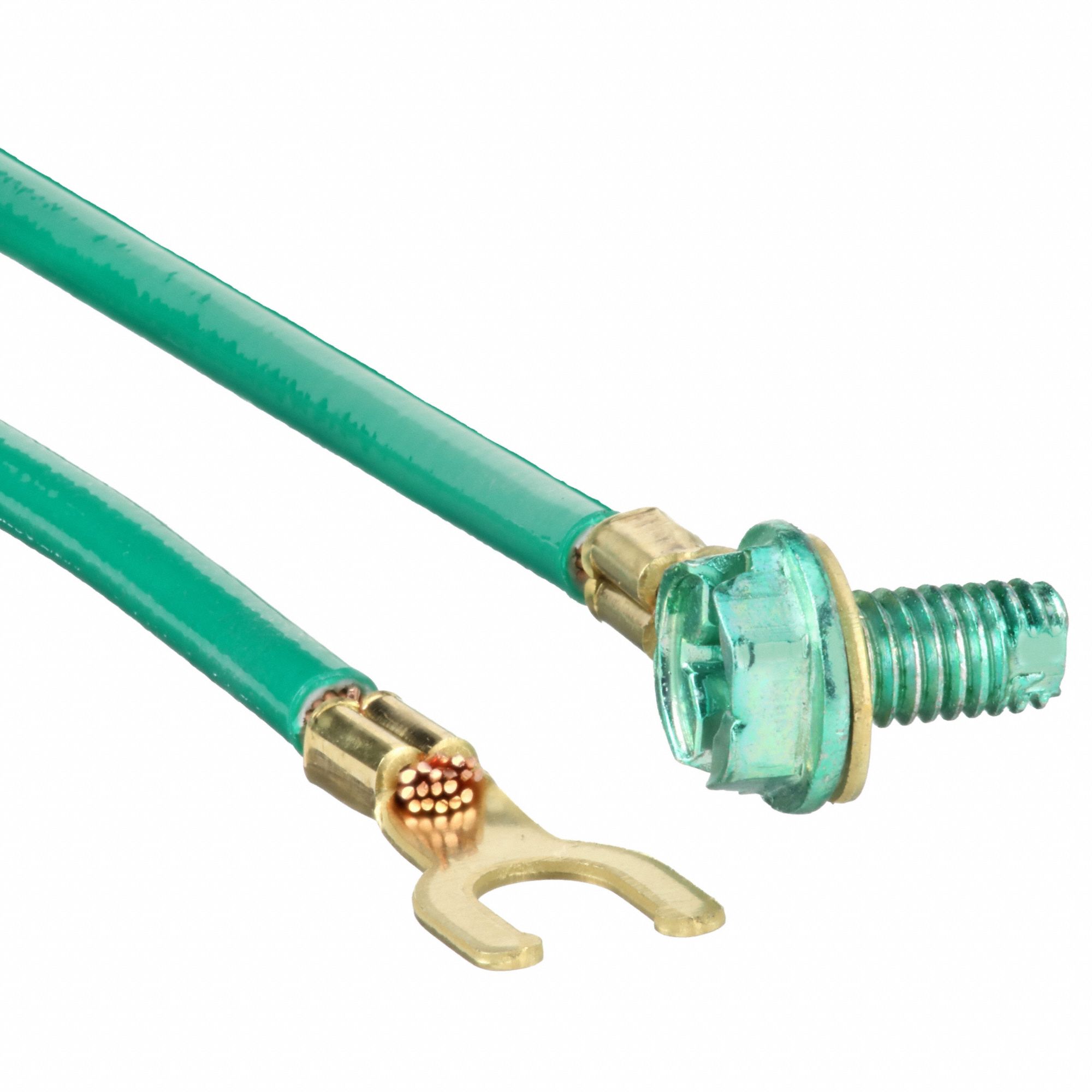 IDEAL, Copper, Green, Grounding Pigtail - 10K061|30-3184 - Grainger