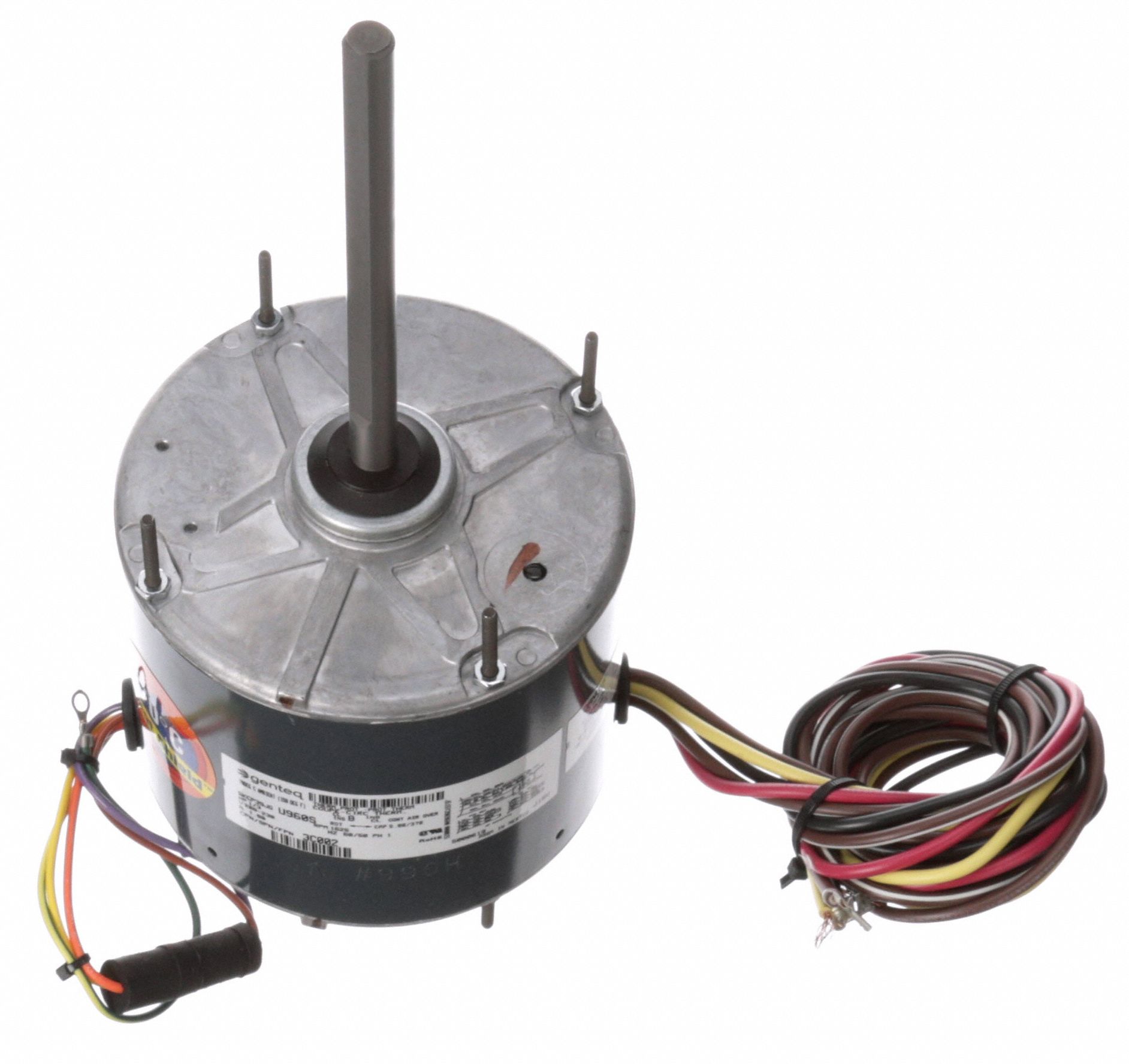GENTEQ Condenser Fan Motor, 1/3 HP, Permanent Split Capacitor ... GENTEQ Condenser Fan Motor, 1/3 HP, Permanent Split Capacitor ...