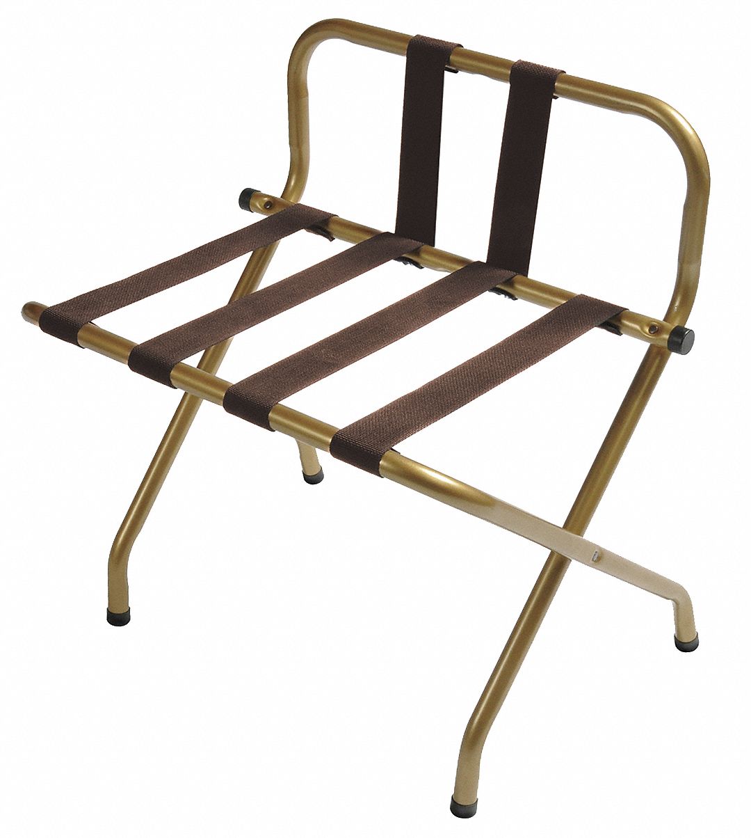 High Back Luggage Rack, Metal, 26 1/2 in Height, 18 in Depth, 25 in ...