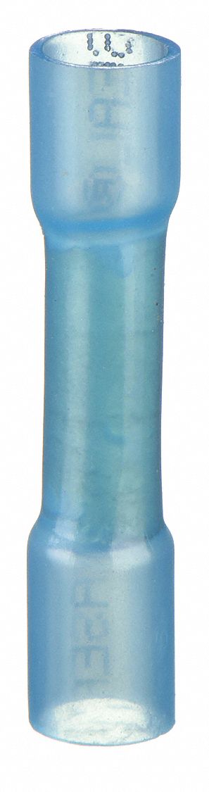 TE CONNECTIVITY, 14 AWG/16 AWG Wire Size Range, cRUus, Splice Connector ...