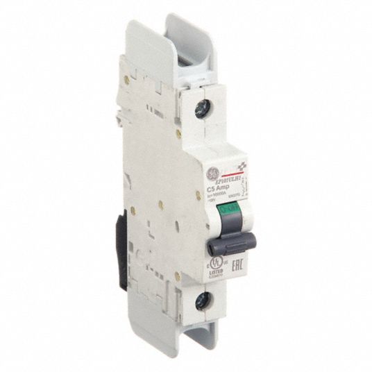 ABB, 5 A Amps, 50V DC, IEC Miniature Circuit Breaker - 10K765|SU201M-C5 - Grainger