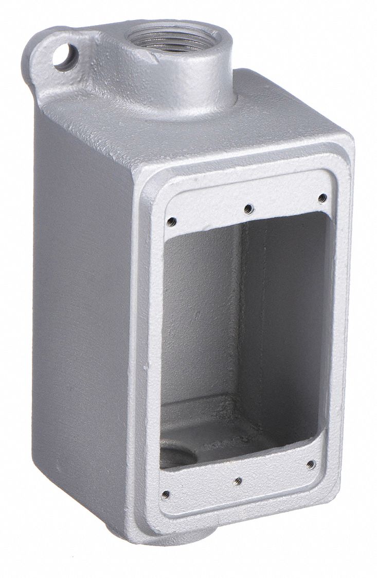 APPLETON ELECTRIC, Aluminum, Rectangular, Electrical Box - 10L079|FDC-1 ...