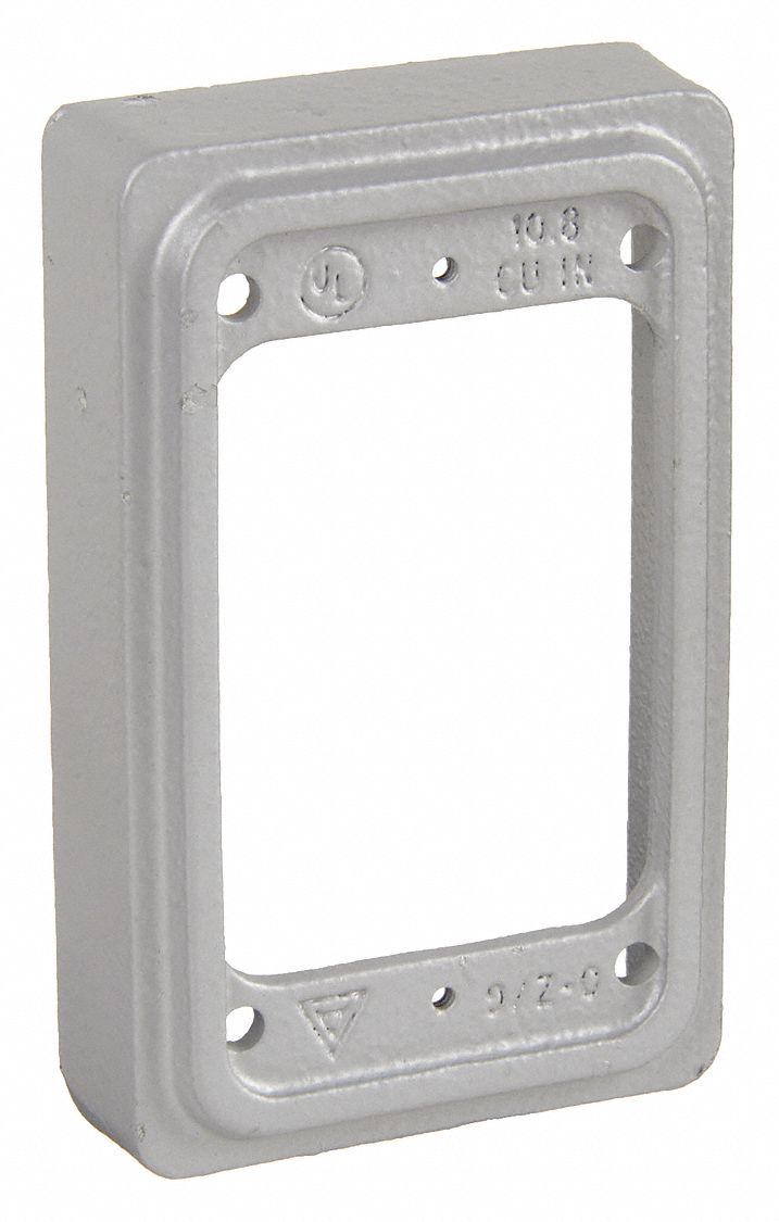 APPLETON ELECTRIC, Tandem Box Extension, Iron, Cast Box Extension ...