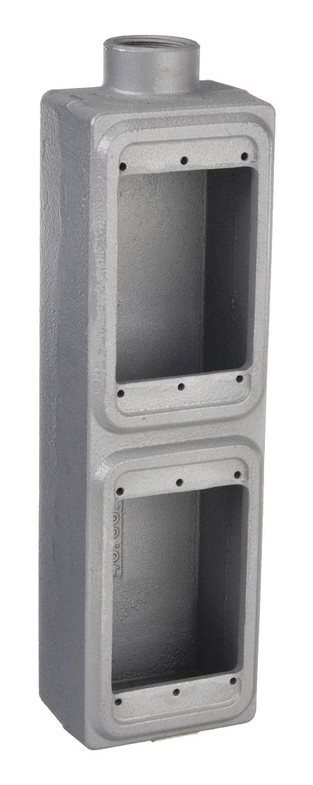 APPLETON ELECTRIC, Iron, Rectangular, Electrical Box - 10L117|FS-2T-50 ...