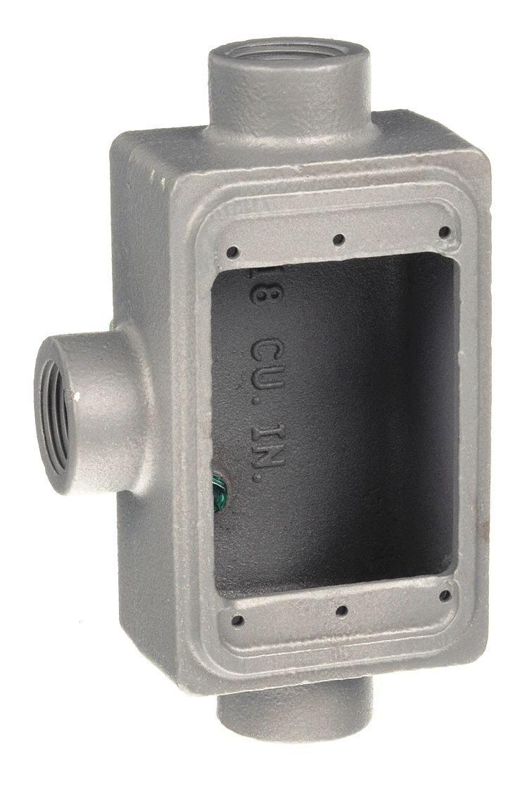 APPLETON ELECTRIC, Iron, Rectangular, Electrical Box - 10L139|FSCT-1 ...