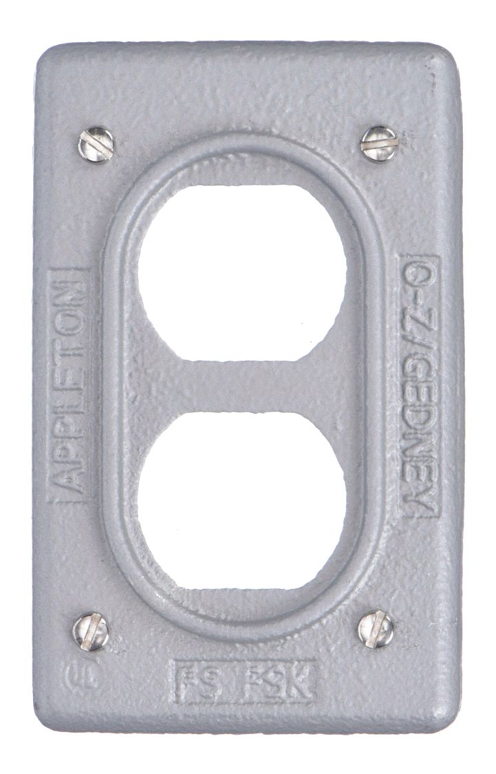 APPLETON ELECTRIC, Malleable Iron, FD/FS, Weatherproof Cover - 10L152 ...