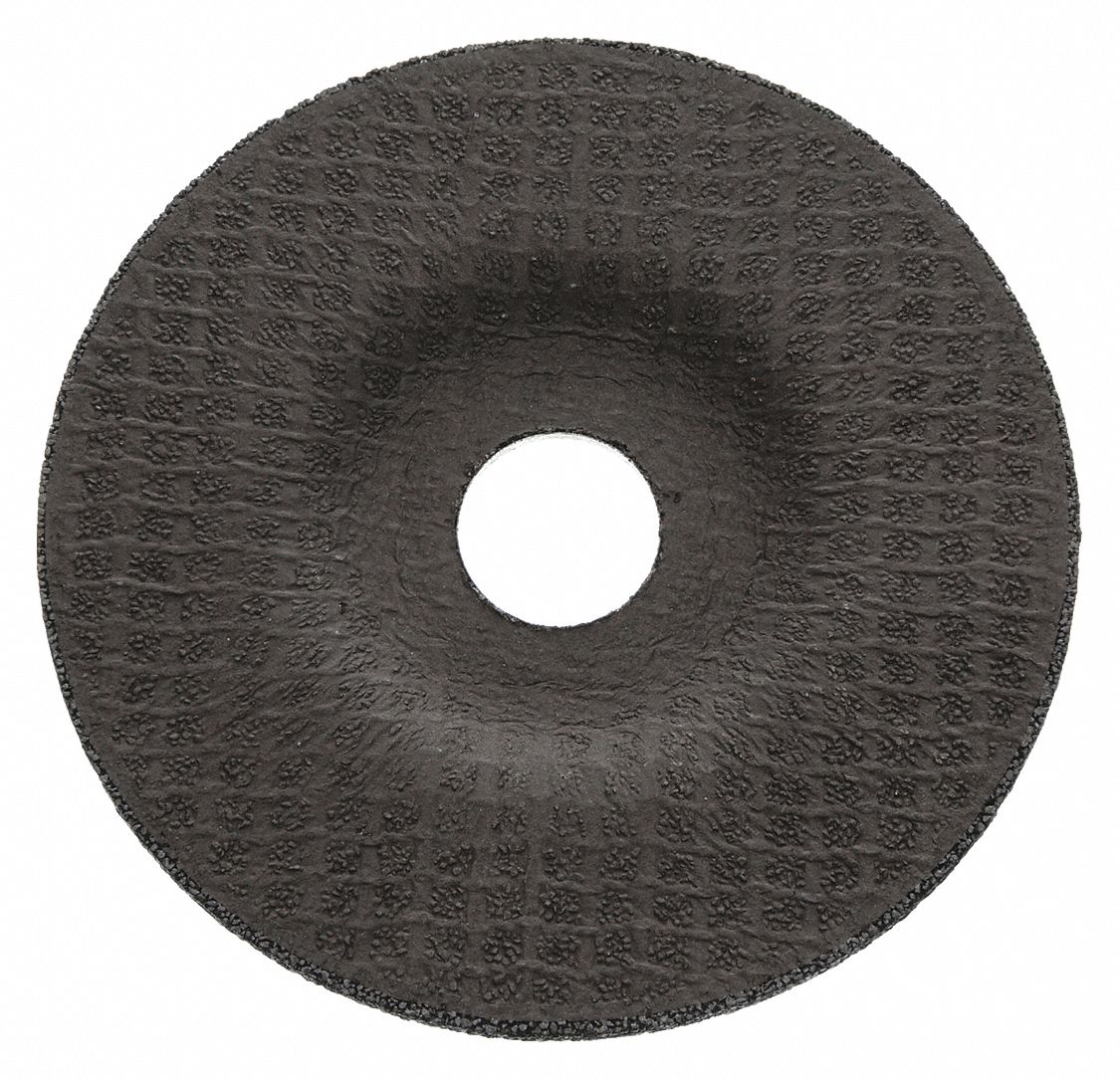 WESTWARD, Type 27, 7" x 1/8" x 5/8"-11, Depressed Center Wheels ...