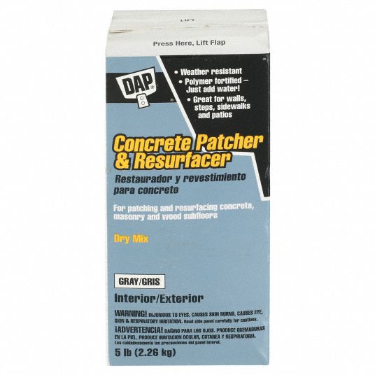 DAP, Concrete Patcher & Resurfacer, Cement, Concrete Repair Compound ...