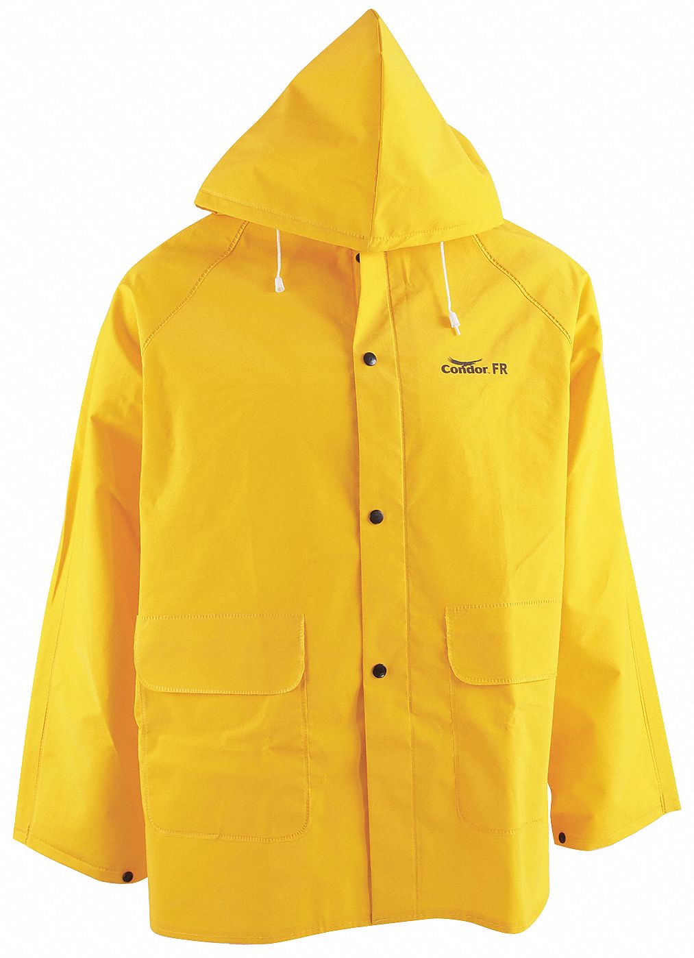 CONDOR JACKET RAIN W/HOOD F/R PVC/POLY LGE,S - 25970 - CDR901FRJ-SML ...