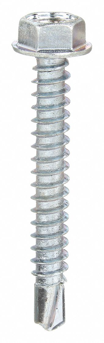 1/4 in Size, 3/4 in Lg, Self-Drilling Screw - 10M909|TKHWI-1402000US ...