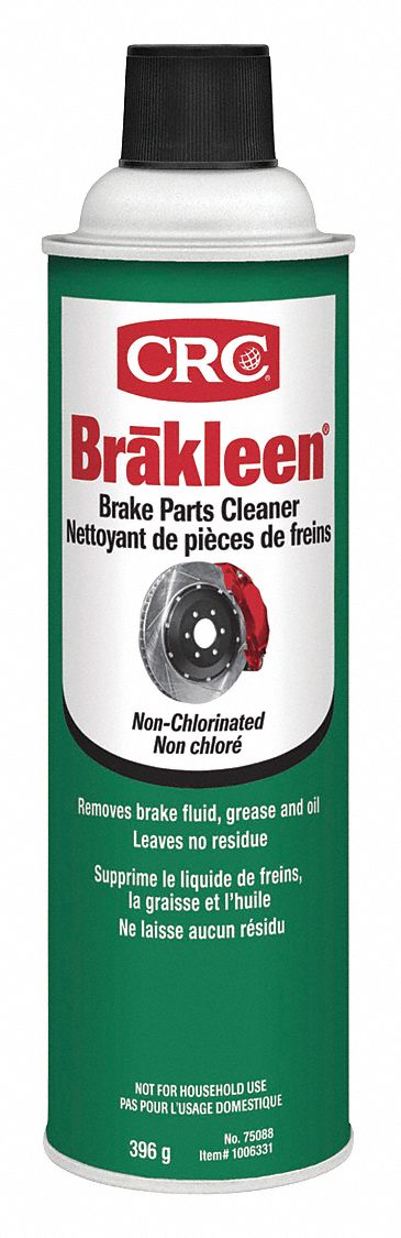 CRC BRAKLEEN, BRAKE PARTS CLEANER, AEROSOL, NON CHLORINATED, 0.7824, 56 ...