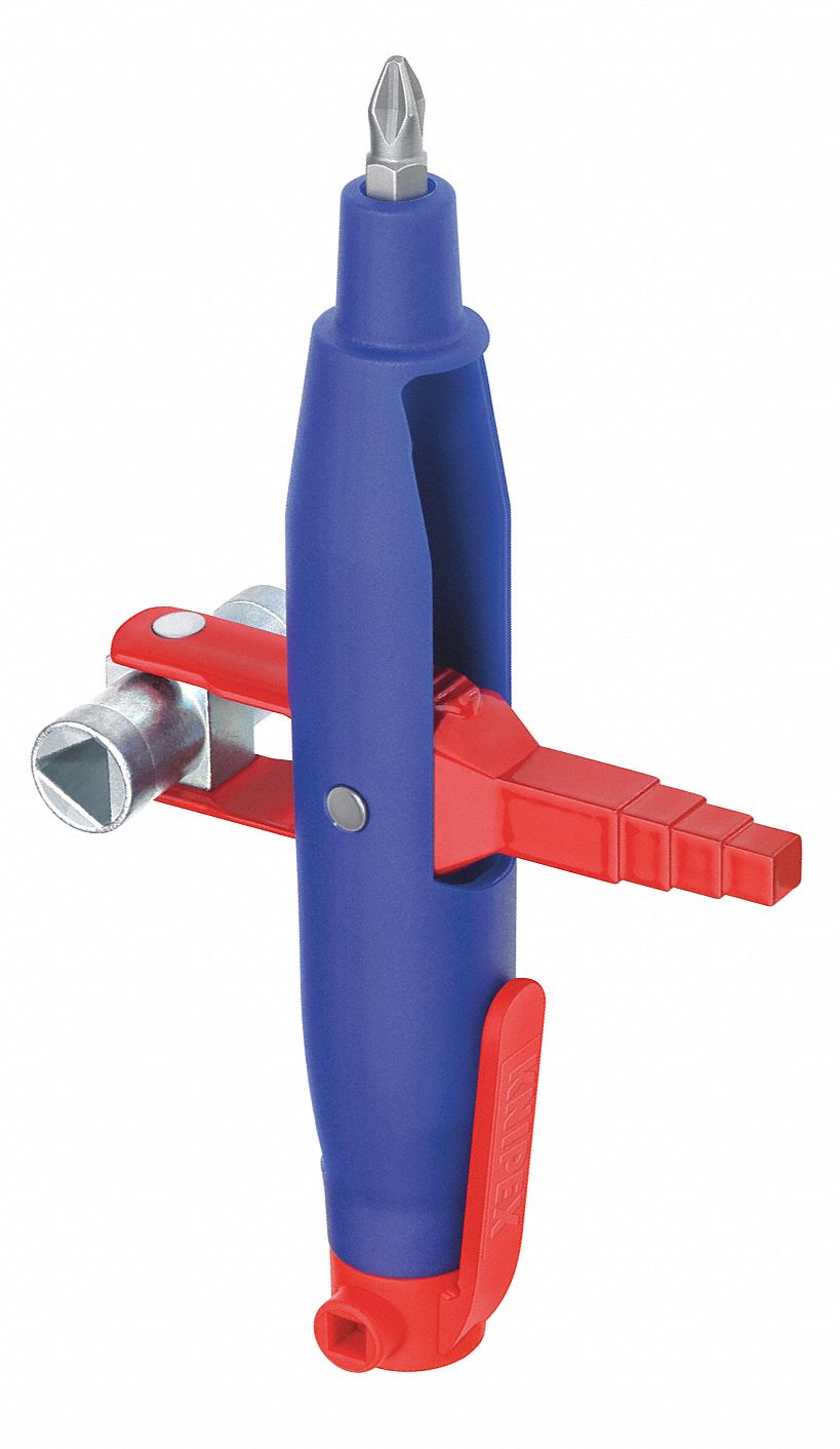 KNIPEX, 5 mm_6 mm_7 mm_8 mm_9 mm Size, Cross, Control Cabinet Key ...