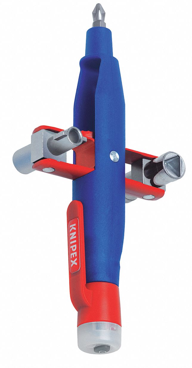 KNIPEX, 6 mm_8 mm Size, Cross, Control Cabinet Key - 10N808|00 11 17 ...