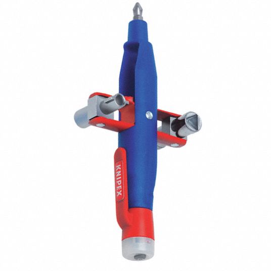 KNIPEX, 6 mm_8 mm Size, Cross, Control Cabinet Key - 10N808|00 11 17 ...