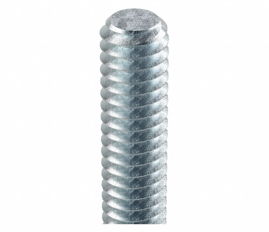 APPROVED VENDOR Varilla Roscada, Acero, M5-0.80, 1m, Bajo en Carbón ...