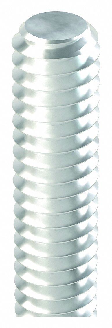 3/8"-16 Thread Size, 6 ft Lg, Fully Threaded Rod - 10P787|AL.03801606 ...