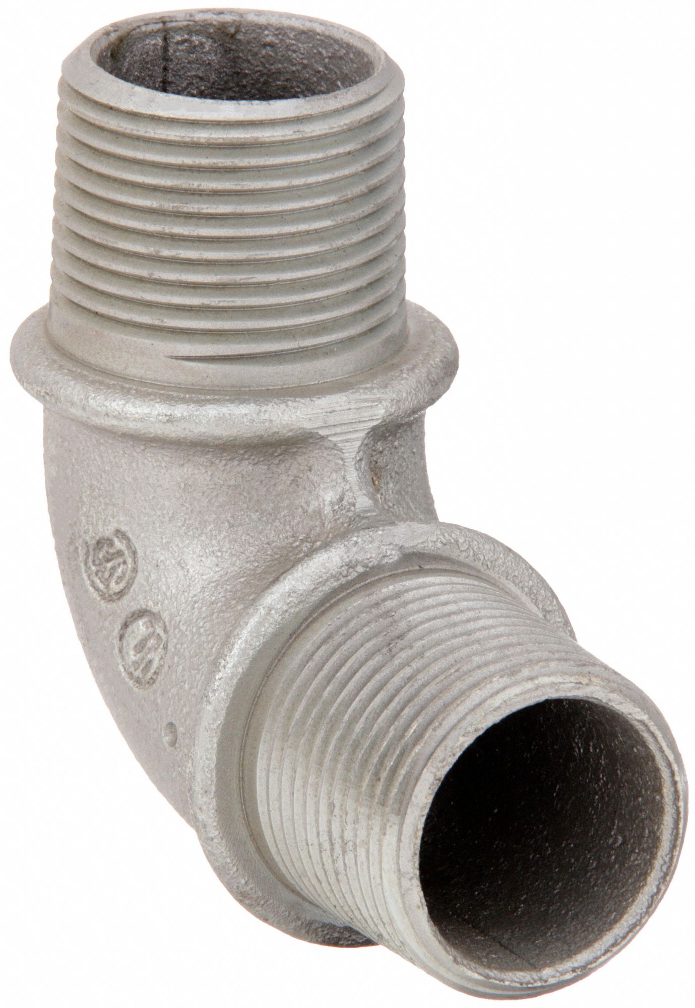 Iron, Electroplated, Elbow, 90 Degrees - 10P966|ELM90-50 - Grainger