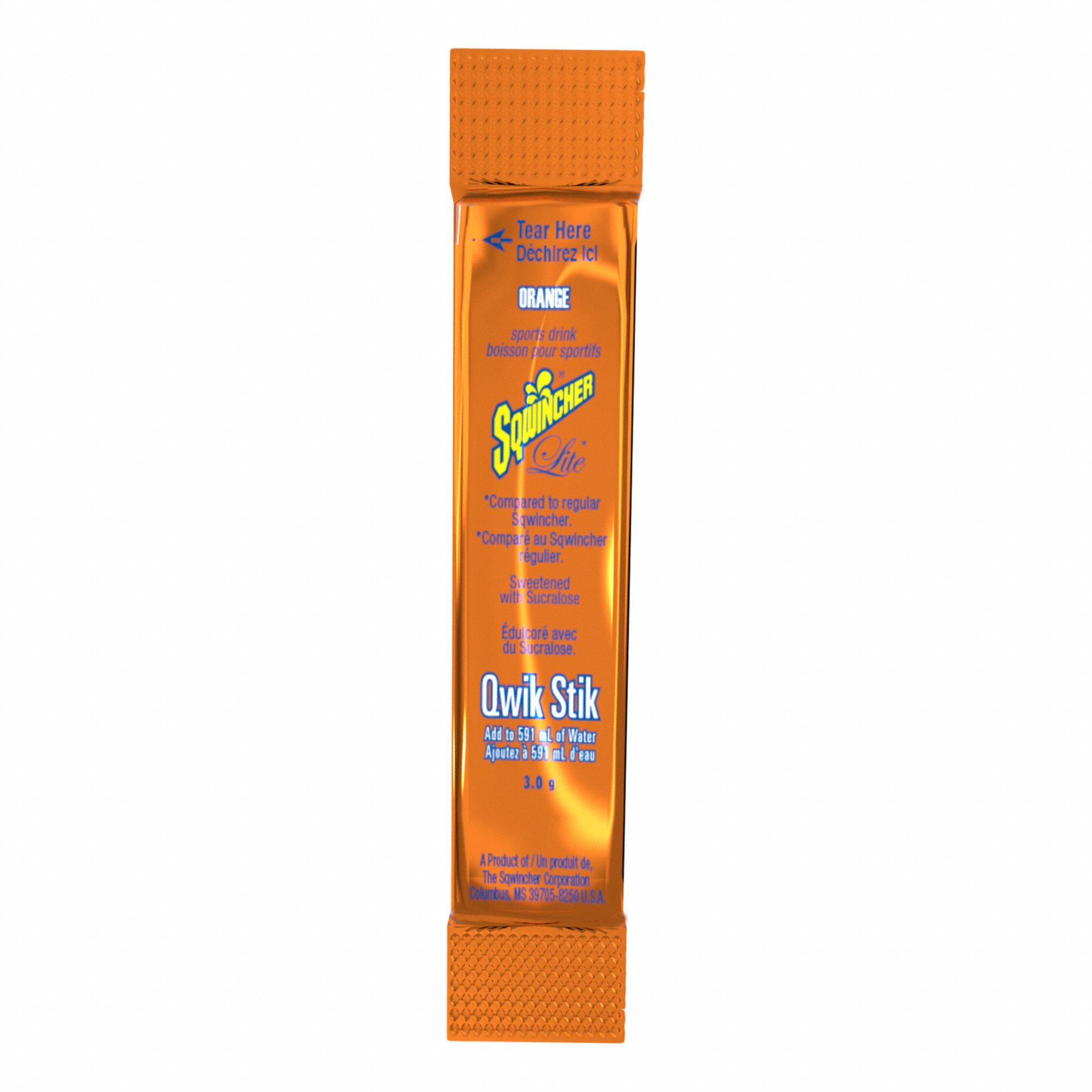 QWIK STIK THIRST QUENCHER, ORANGE, 0.11 OZ/PCK, BOX OF 50PCK - Sports ...