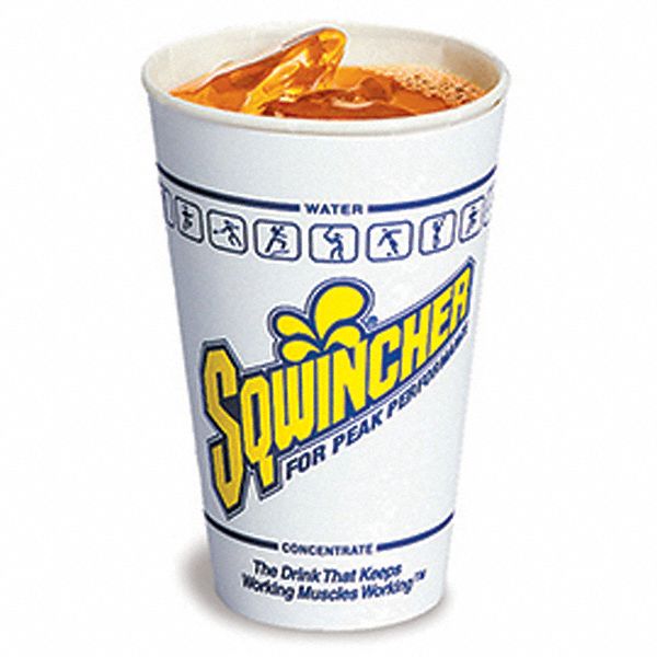 SQWINCHER CUPS 12OZ 100/PACK - Sports Drinks and Thirst Quenchers ...