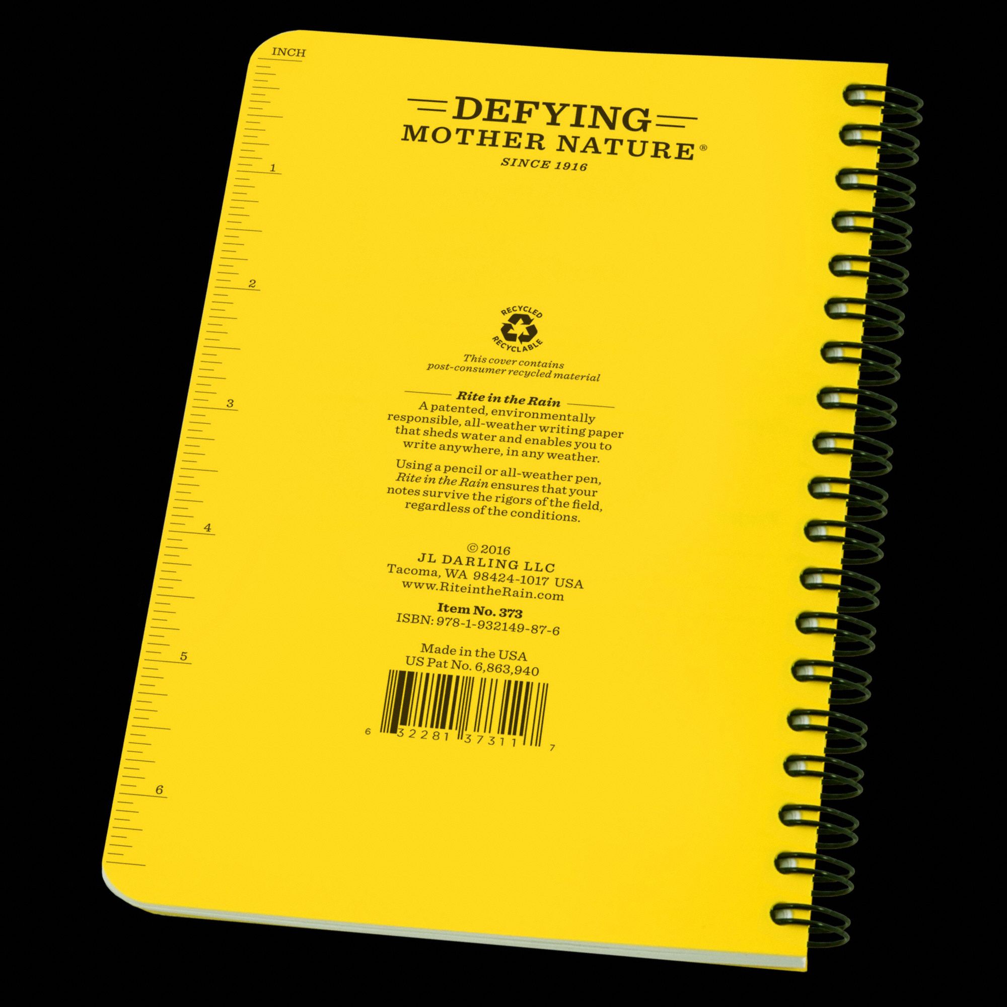 RITE IN THE RAIN All Weather Notebook: 4-5/8 in x 7 in Sheet Size ...