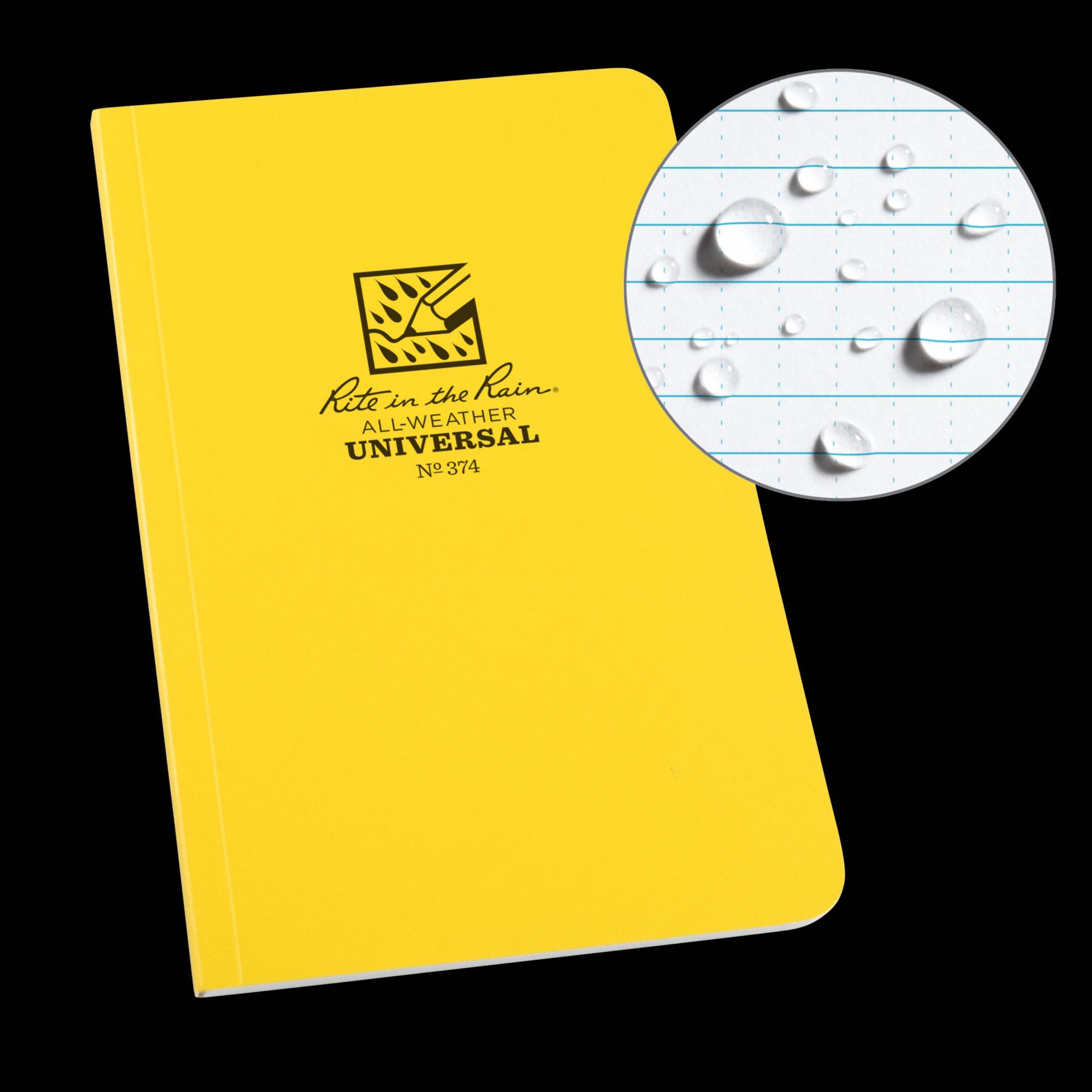RITE IN THE RAIN All Weather Notebook: 4-5/8 in x 7-1/4 in Sheet Size ...