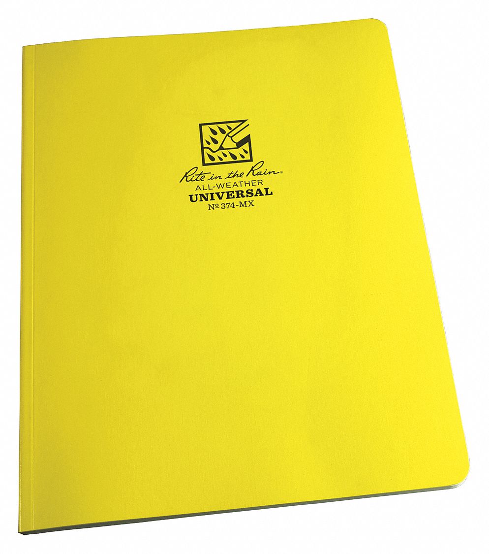 Field Book,Grid,8-1/2 x 11In. - Grainger