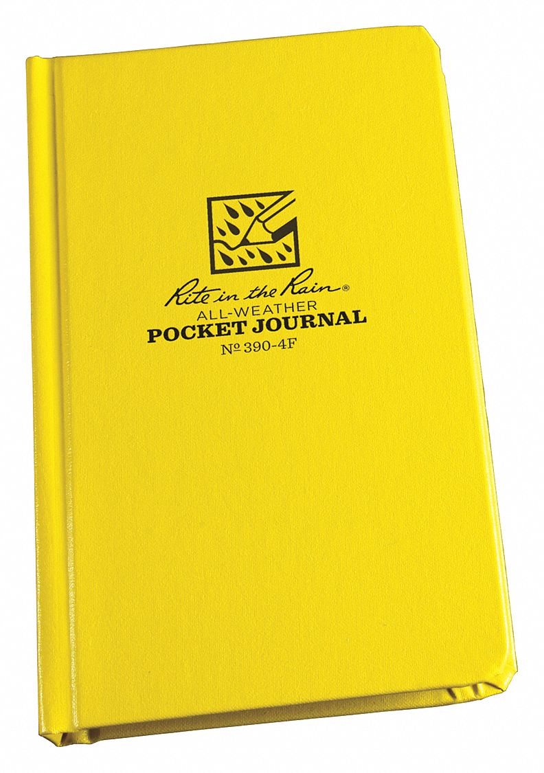 Pocket Book,Journal,4-1/4 x 6-3/4In. - Grainger