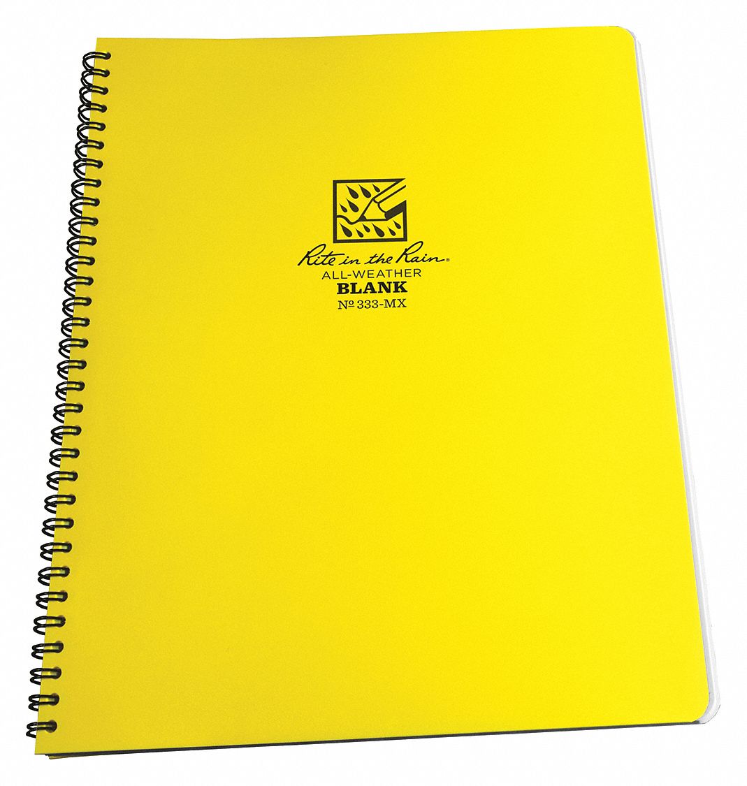 Spiral Notebook,Blank,8-1/2 x 11 in - Grainger