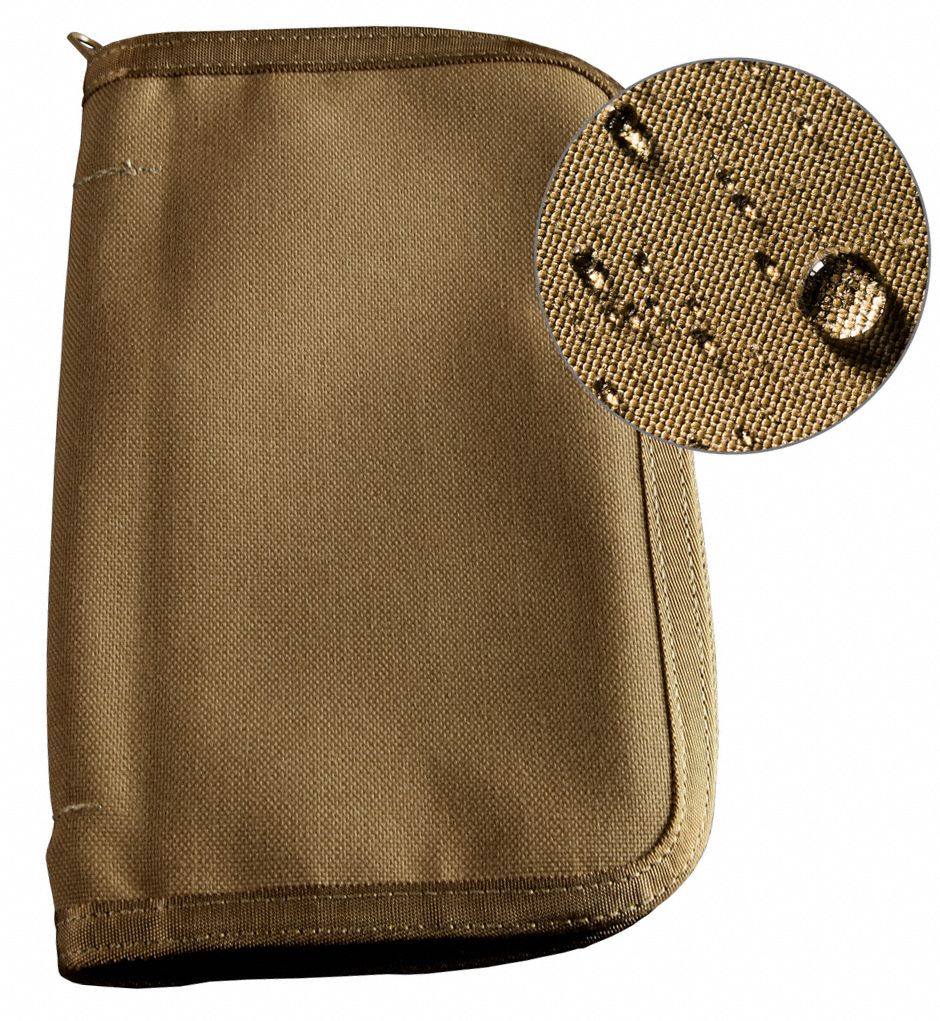 RITE IN THE RAIN Notebook Cover: Cordura, Tan, 4-5/8 in x 7-1/4 in ...
