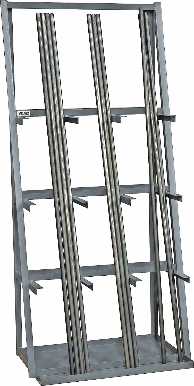 DURHAM VERTICAL BAR RACK - Bulk Rack Shelving - DHMVBR8436-95 | VBR8436 ...
