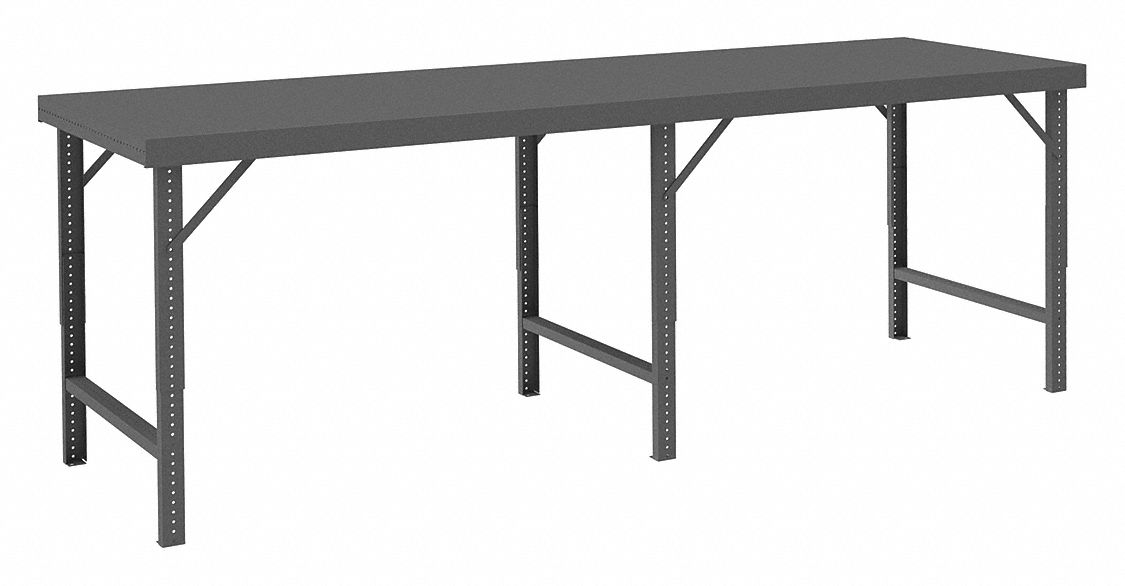DURHAM WORK BENCH 48X120 FOLD LEG 2000 LBS - Work Tables - DHMWBF48120 ...