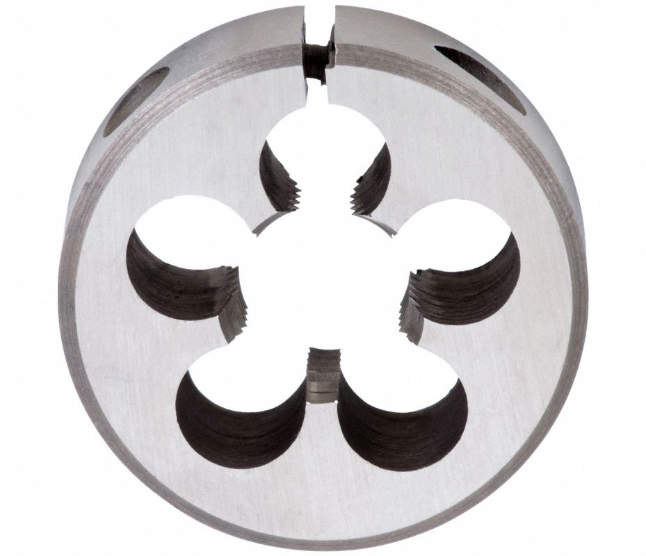 WESTWARD Dado Redondo Ajustable, Redondo Ajustable, Métrico, Tamaño del ...