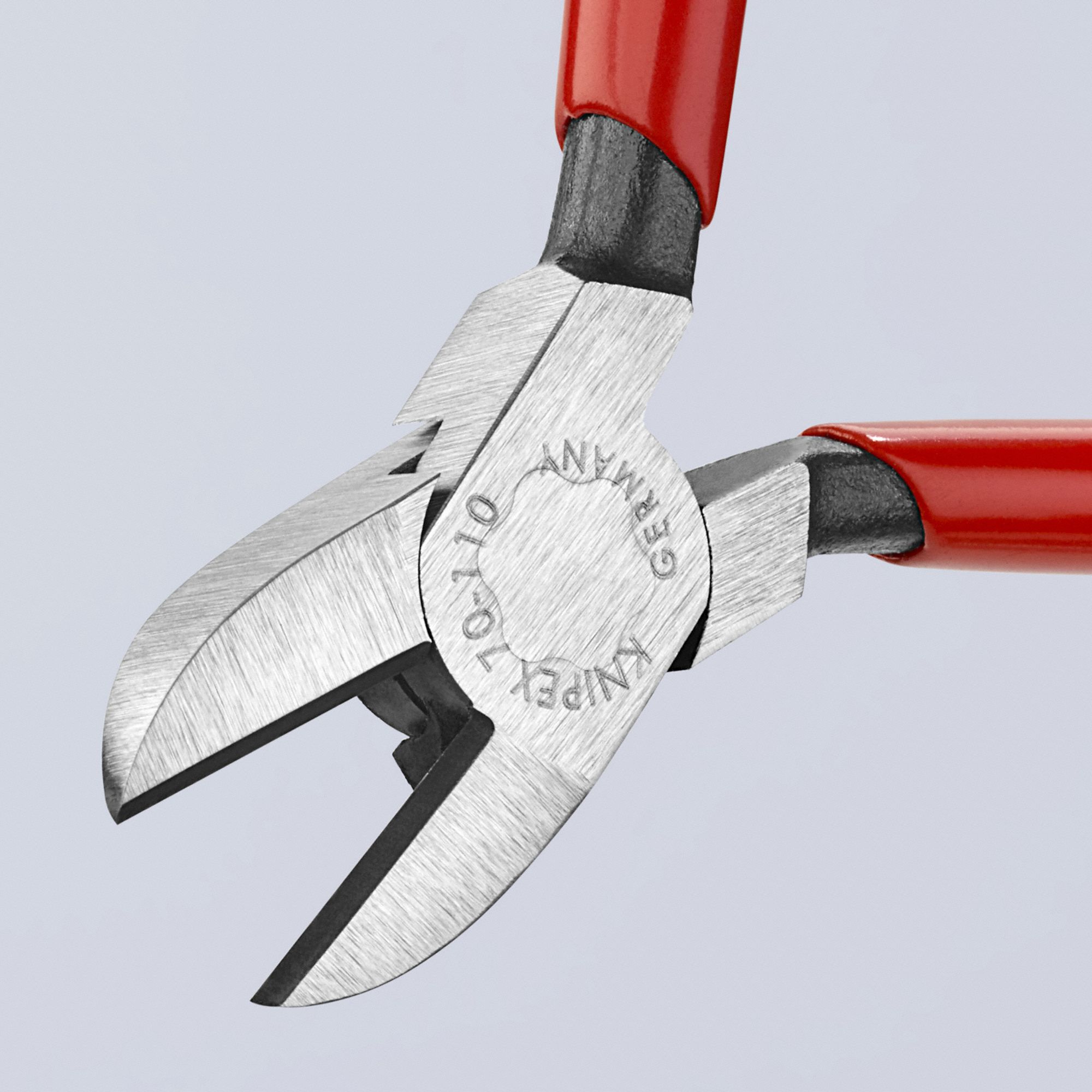 KNIPEX Diagonal Cutting Plier: Std, Straight, Narrow, 5/8 in Jaw Lg, 5/ ...