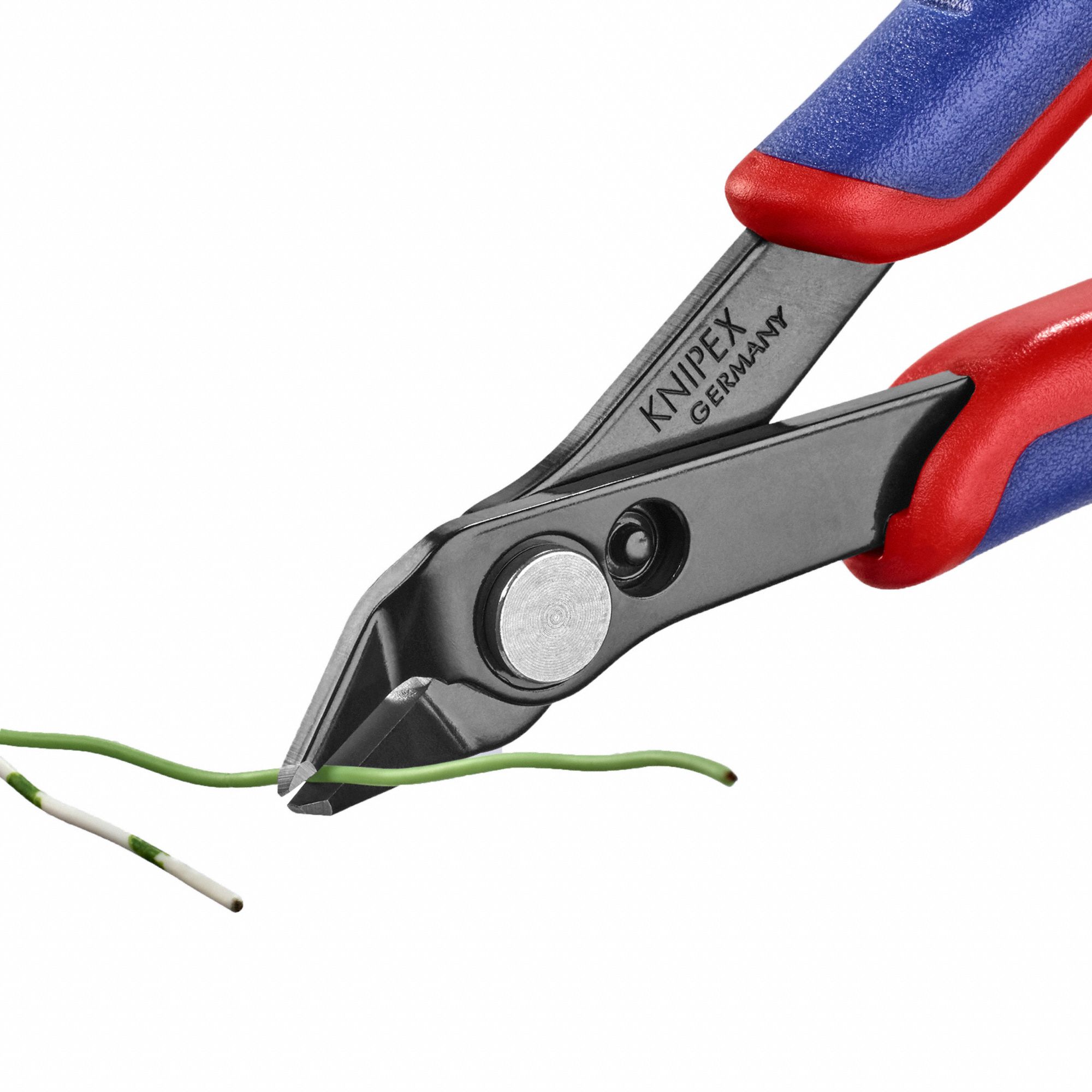 KNIPEX Precision Nippers: 5 in Overall Lg, For 0.06 in Max Wire Thick ...