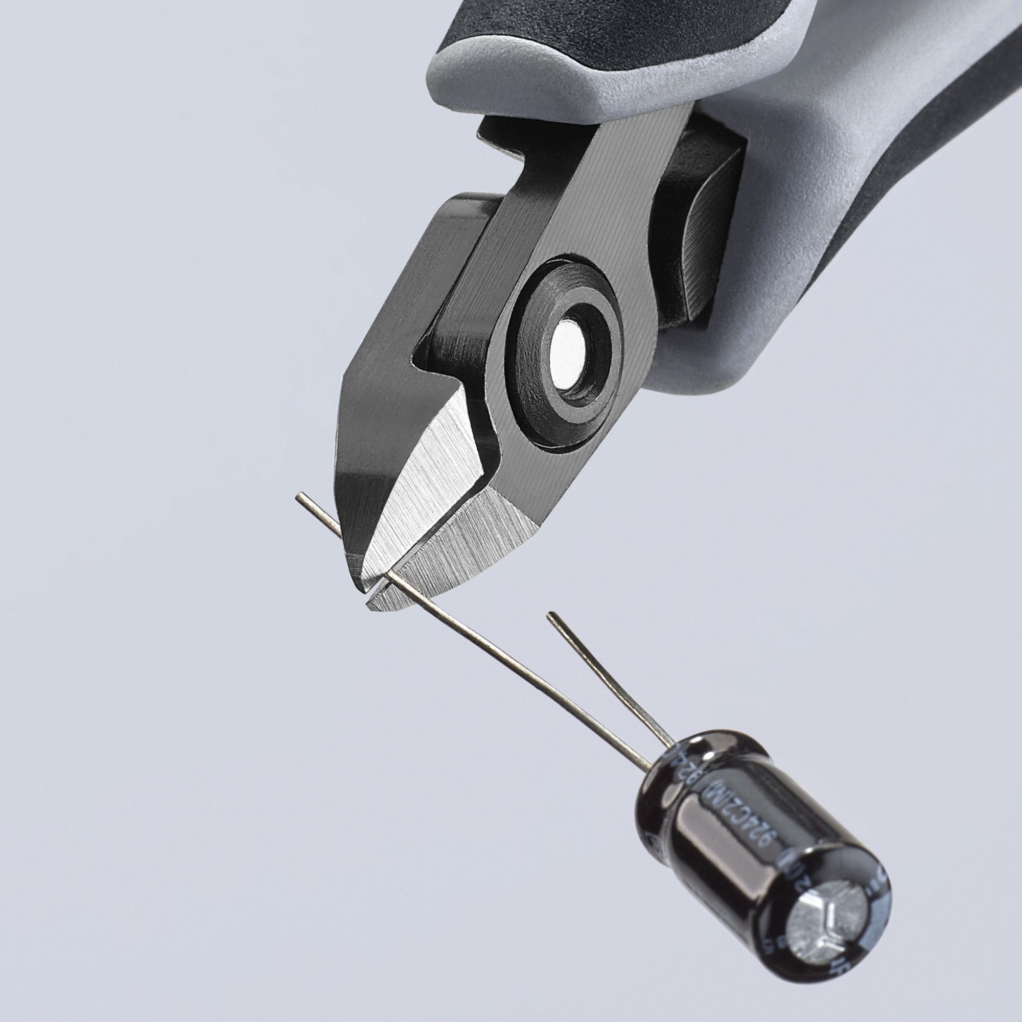 KNIPEX Precision Diagonal Cutting Plier: ESD-Safe, Flush, Oval, 4 3/4 ...