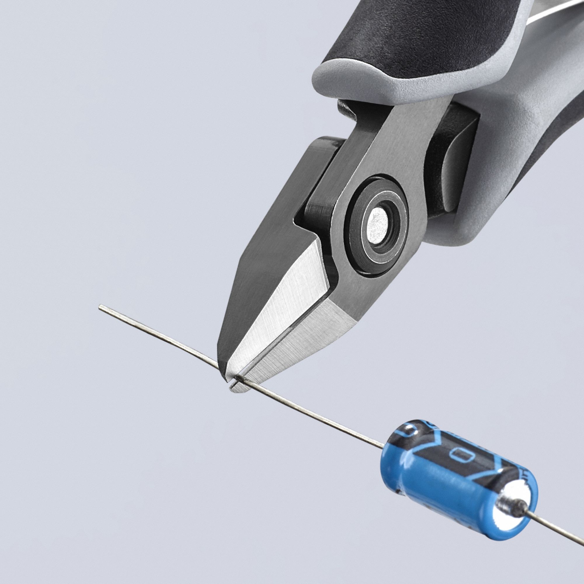 KNIPEX Precision Diagonal Cutting Plier: ESD-Safe, Flush, Pointed, 5 in ...