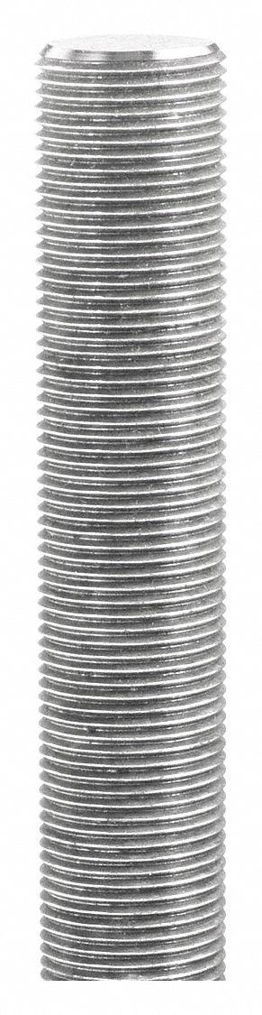 M12x1.75 Thread Size, 39.69 mm Lg, Fully Threaded Stud - 21YN32|55980 ...