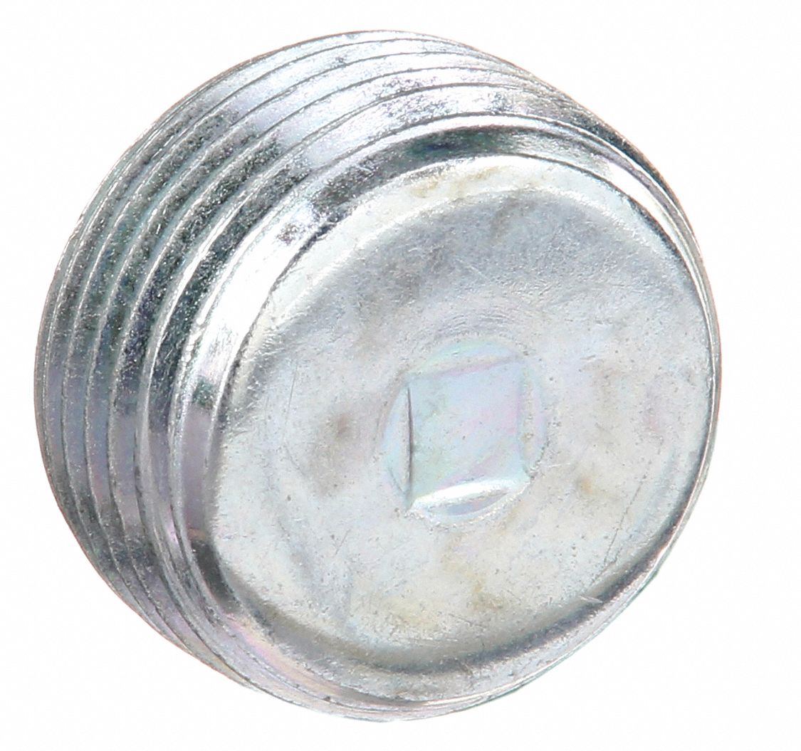 Steel, Electroplated, Blank Plugs - Haz Loc - 10U750|PLG-100R - Grainger
