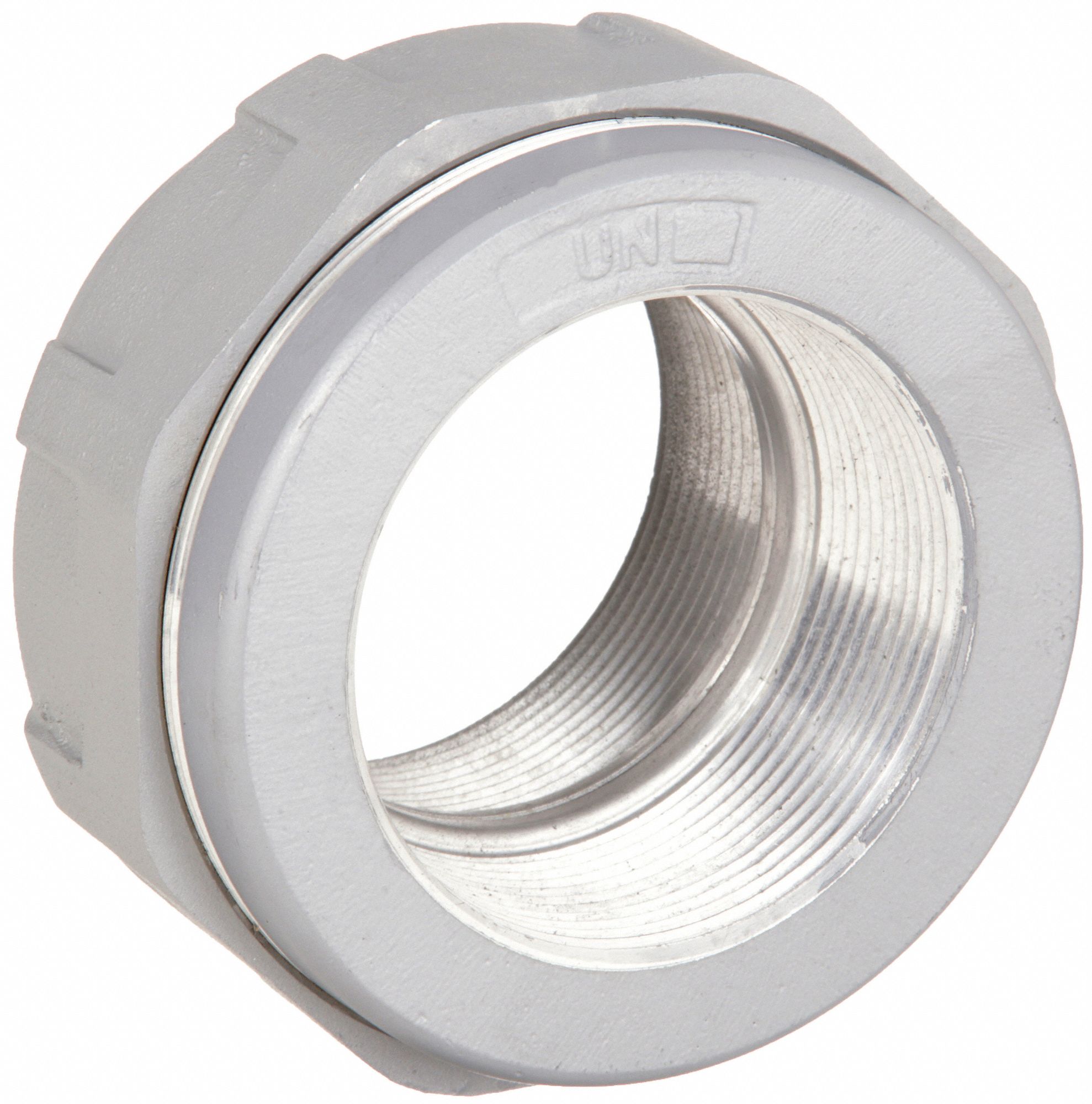 APPLETON ELECTRIC Straight Union - Conduit to Conduit: Aluminum, 2 in ...