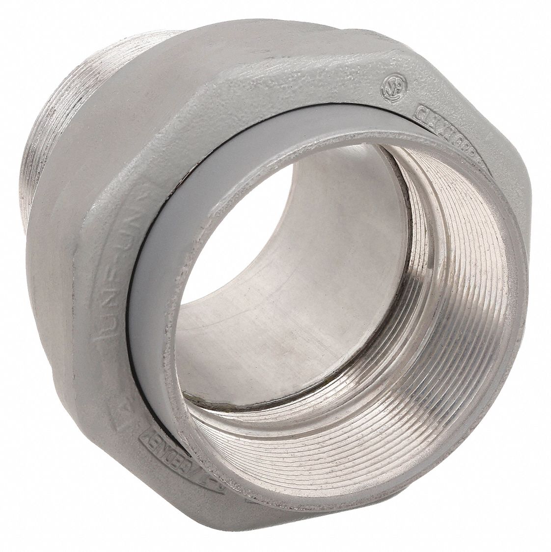 Aluminum, UNY, Straight Union - Conduit to Box - 10U882|UNY125NR-A ...
