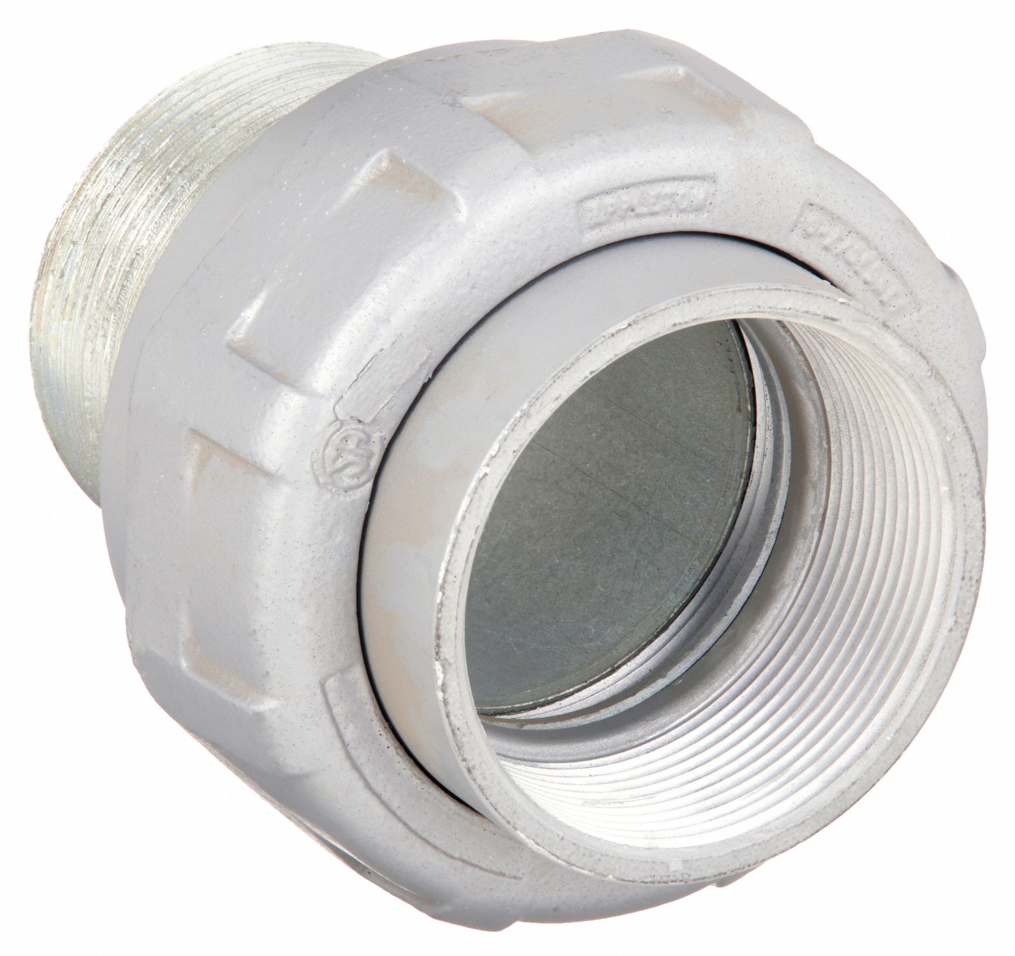 Iron, 3 in Trade Size, Straight Union - Conduit to Box - 10U889|UNY300R ...