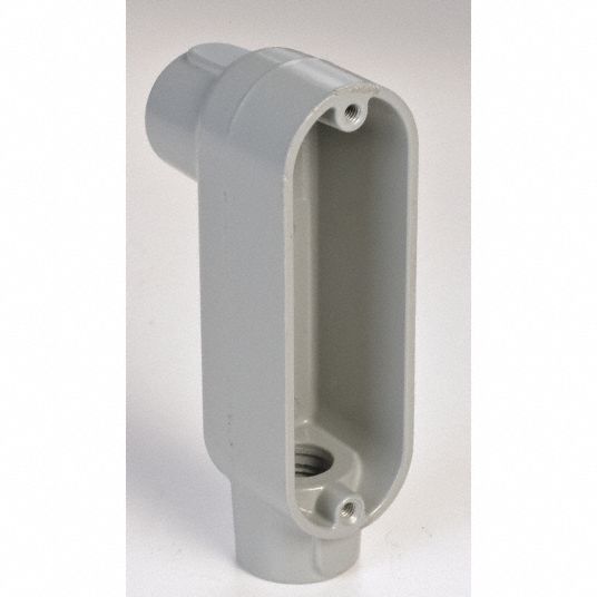 APPLETON ELECTRIC Conduit Outlet Body: Aluminum, Powder Coated, 3/4 in ...