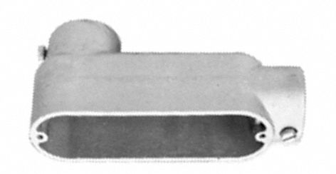 APPLETON ELECTRIC Conduit Outlet Body: Aluminum, Powder Coated, 3/4 in ...